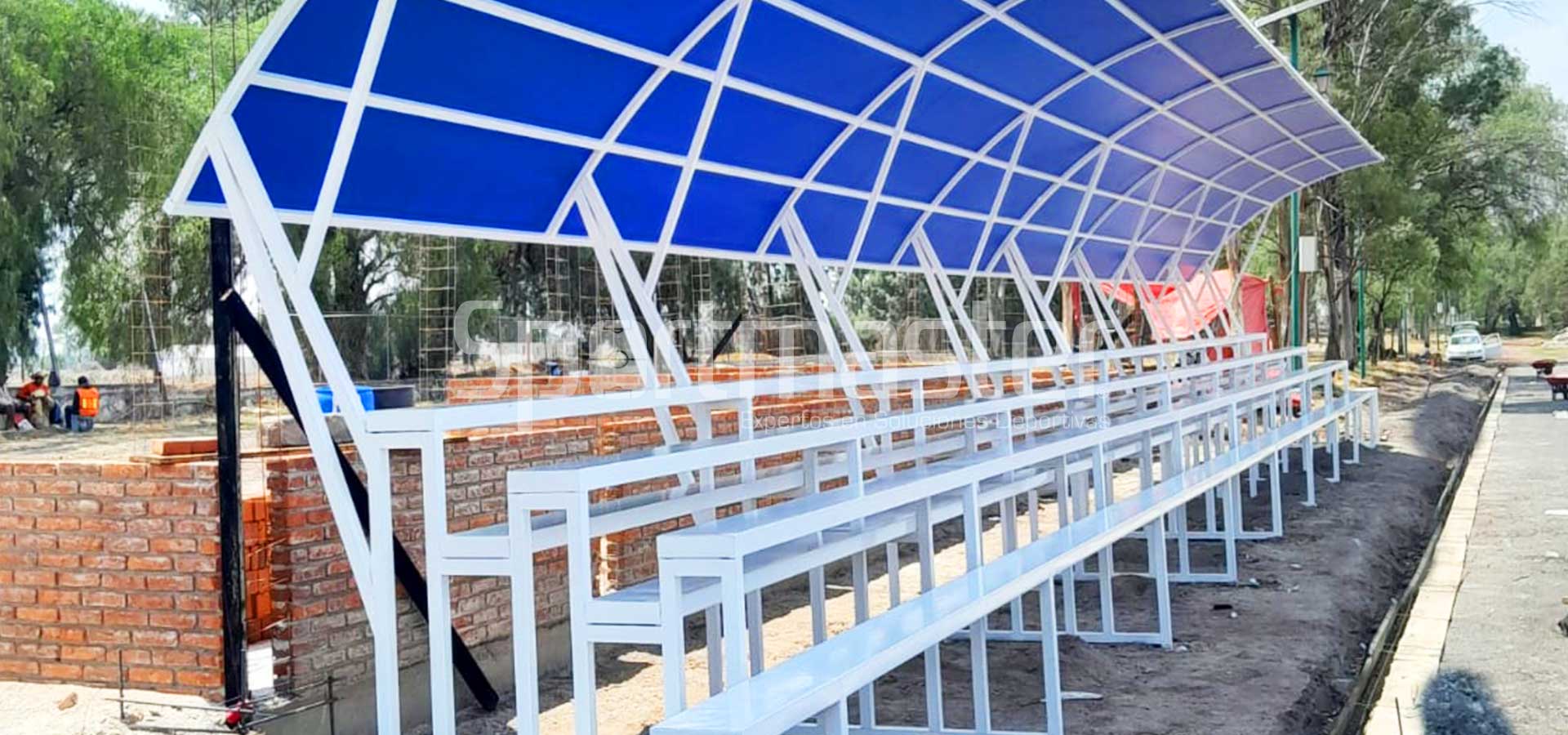 Gradas para Canchas Deportivas | Tipos, Beneficios y Fabricación ...