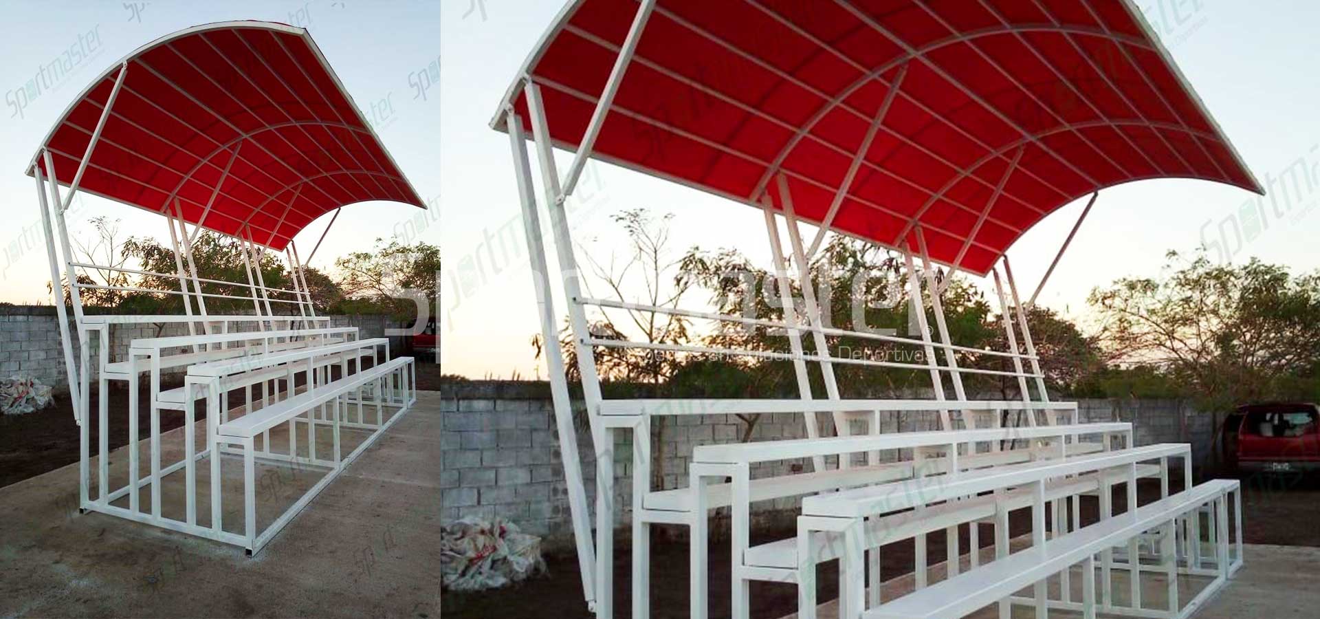 Gradas para Canchas Deportivas | Tipos, Beneficios y Fabricación ...